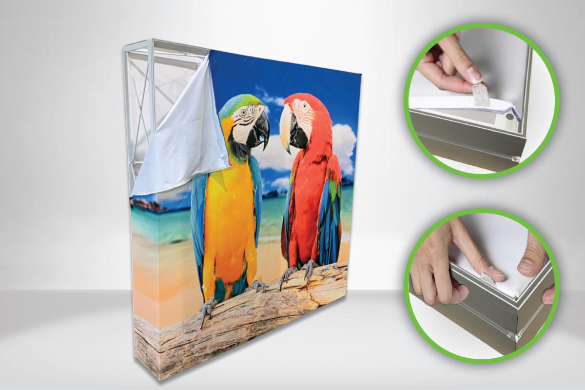 Fabric SEG Pop-Up Displays - Downing Displays